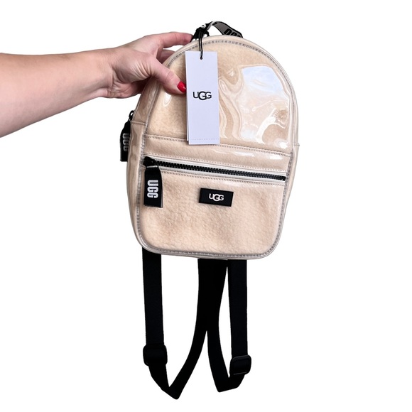 UGG | Bags | New Ugg Dannie Ii Mini Backpack Clear Cream Black Os ...